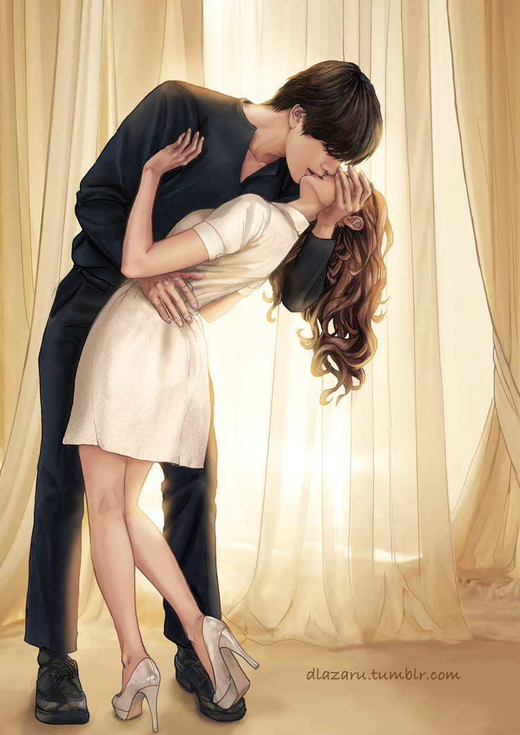 Bts Taehyung Kiss By Dlazaru On Deviantart