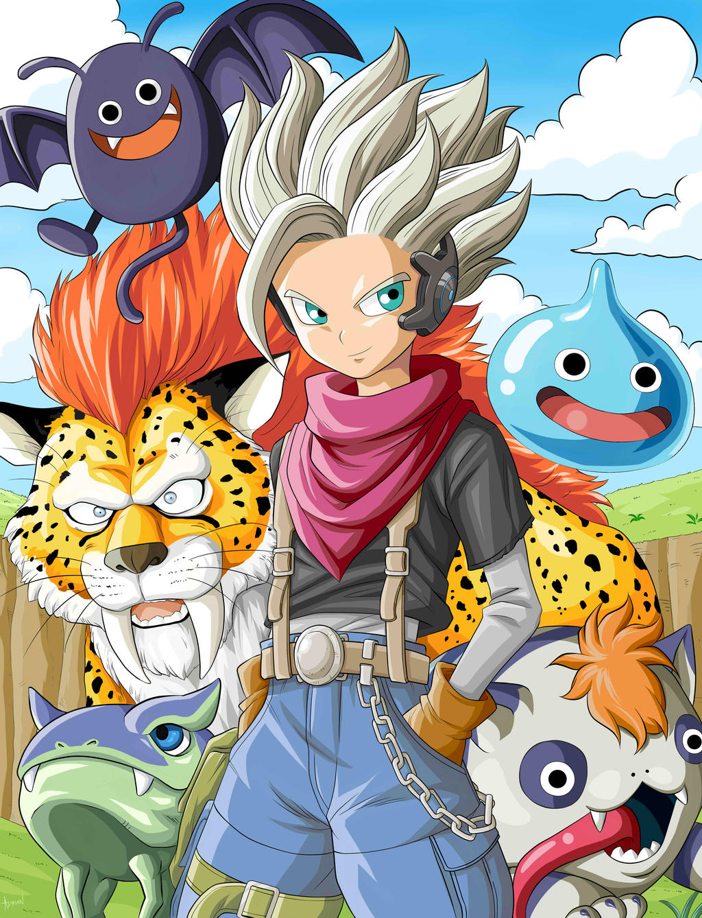 Dragon Quest Fan Art By Adrianeh On Deviantart