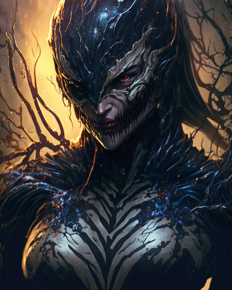 She Venom By Nerdyaiartist On Deviantart