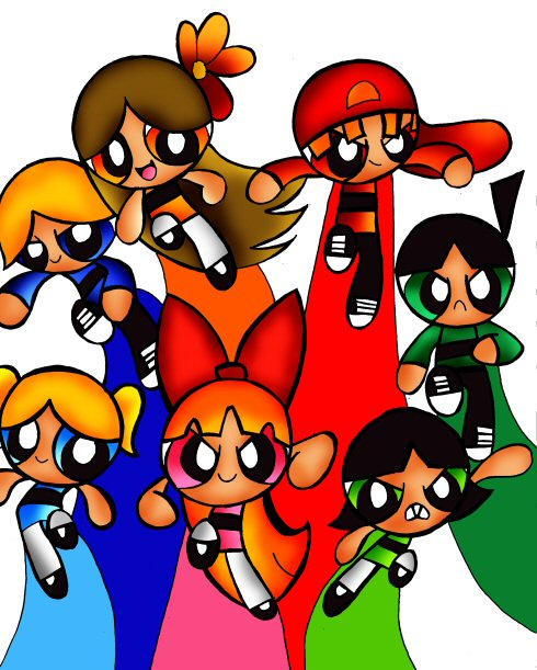 Powerpuffs Unite by kslrmine on DeviantArt