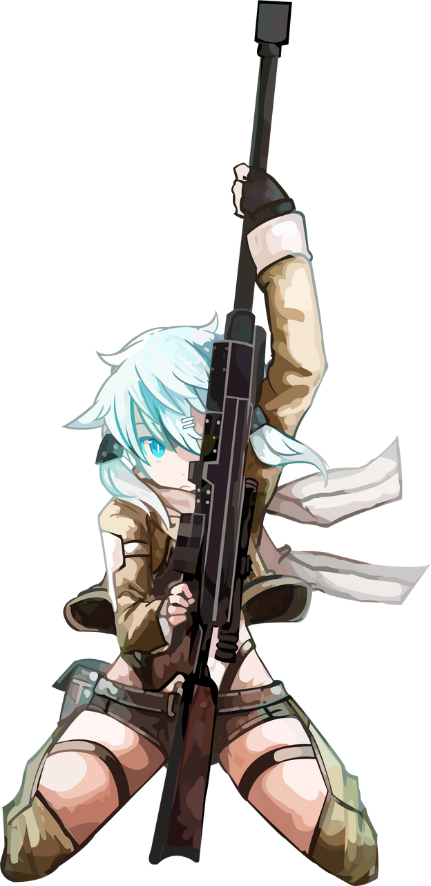 Asada Shino Vector By Assassinwarrior On Deviantart