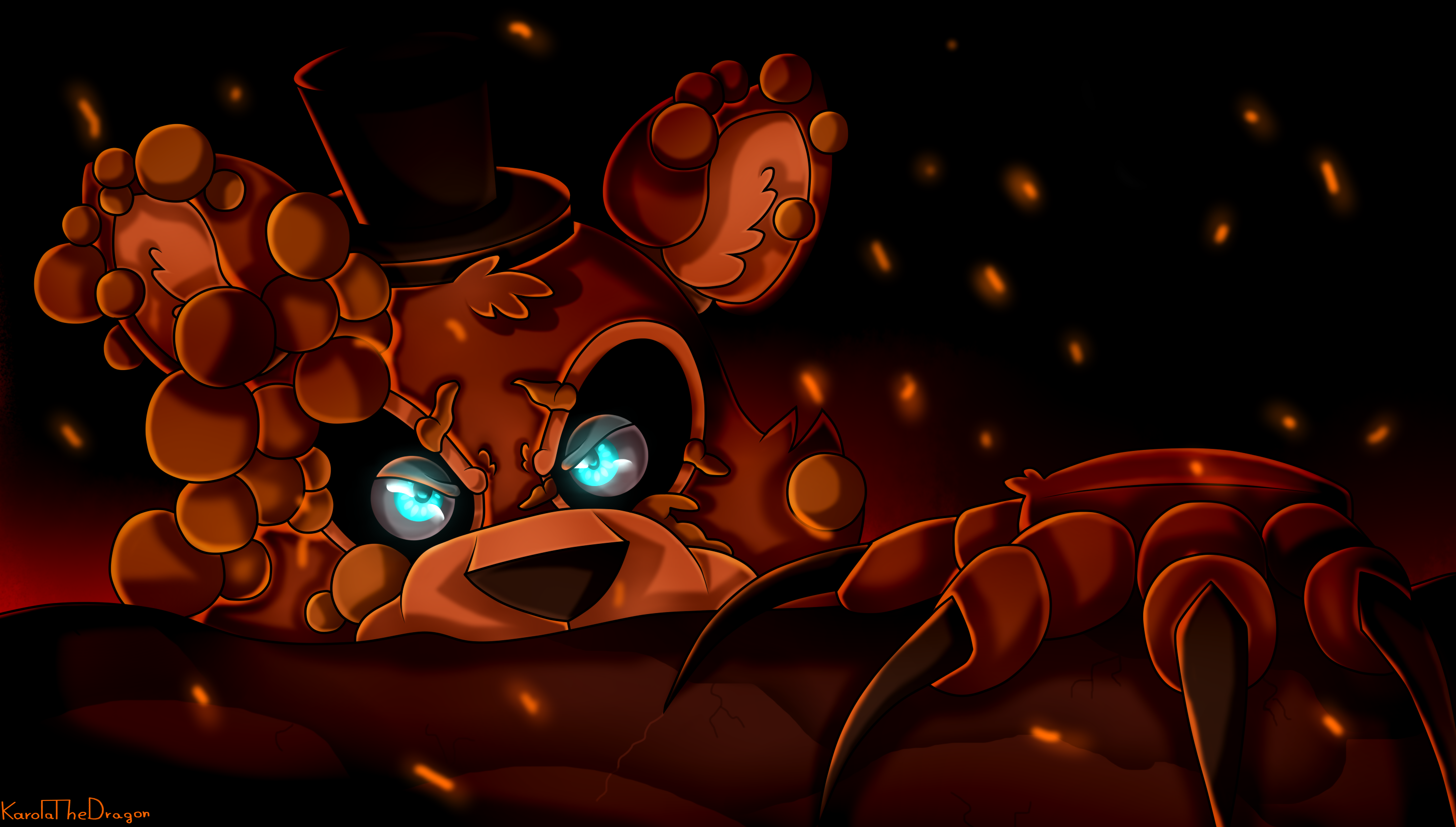 Twisted Freddy Fnaf By Karolathedragon On Deviantart