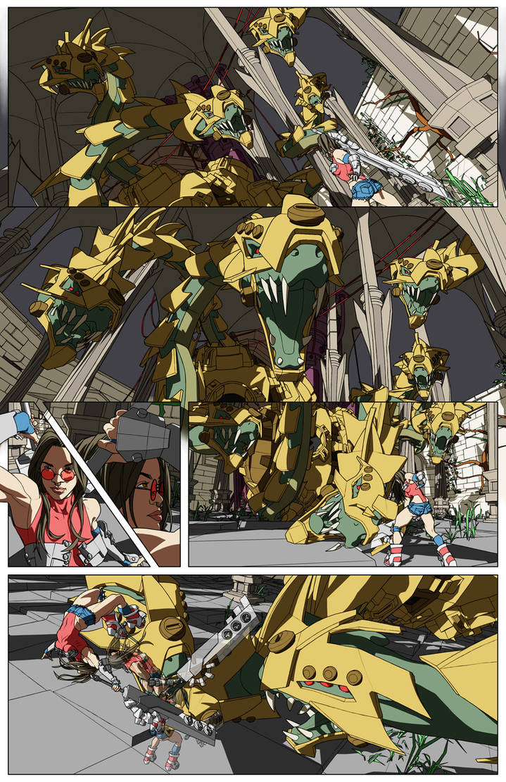 Fww Comic Page 2 Color By Orr Malus On Deviantart