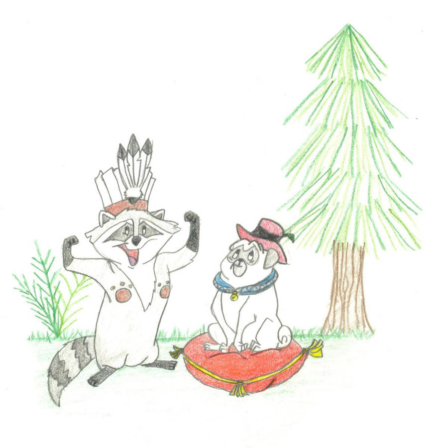 Meeko and Percy by BlackButterflyHa on DeviantArt