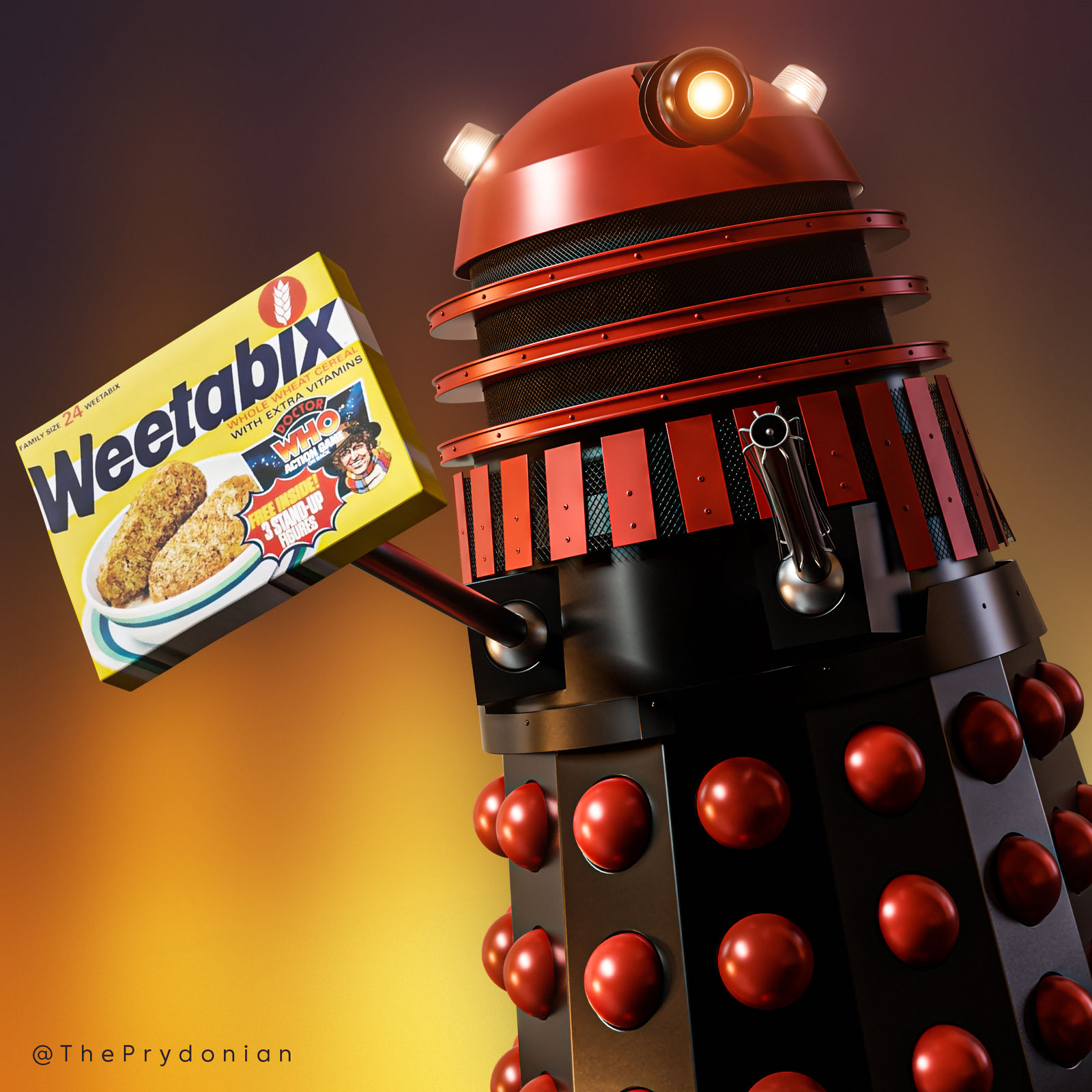 Weetabix Dalek Supreme! by ThePrydonian on DeviantArt Weetabix Dalek Supreme! by ThePrydonian on DeviantArt