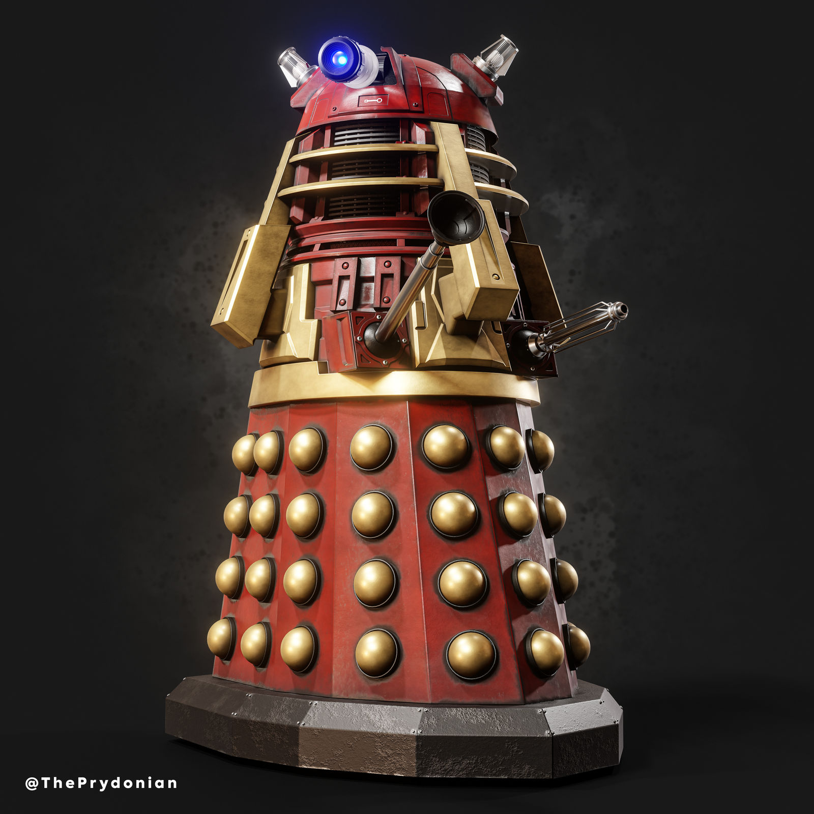 Supreme Dalek (2008) by ThePrydonian on DeviantArt Supreme Dalek (2008) by ThePrydonian on DeviantArt