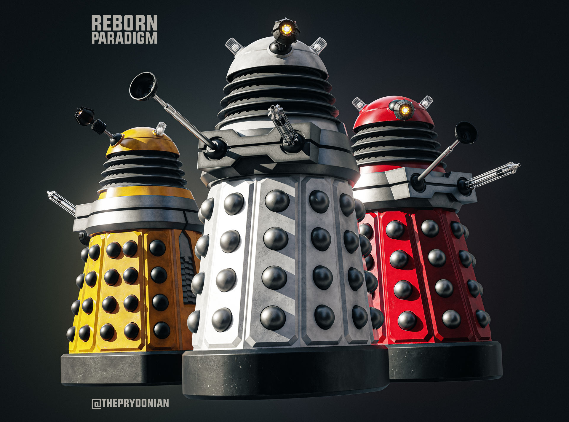 Reborn Dalek Paradigm - Victory 2010 Edition by ThePrydonian on DeviantArt Reborn Dalek Paradigm - Victory 2010 Edition by ThePrydonian on DeviantArt