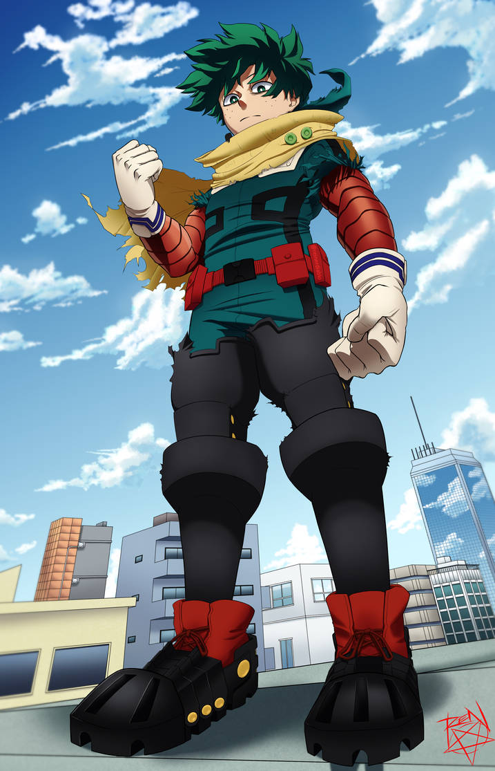 Vigilante Deku By Reneldiablo On Deviantart