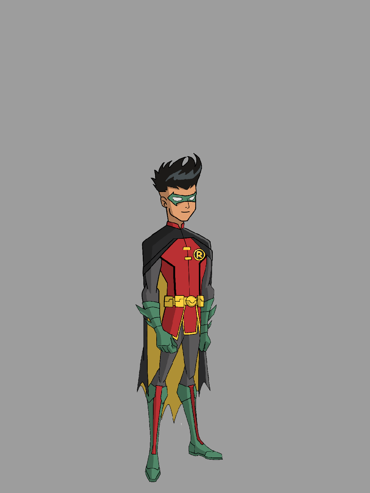 Robin Damian Wayne Dcau By Henrikroc On Deviantart