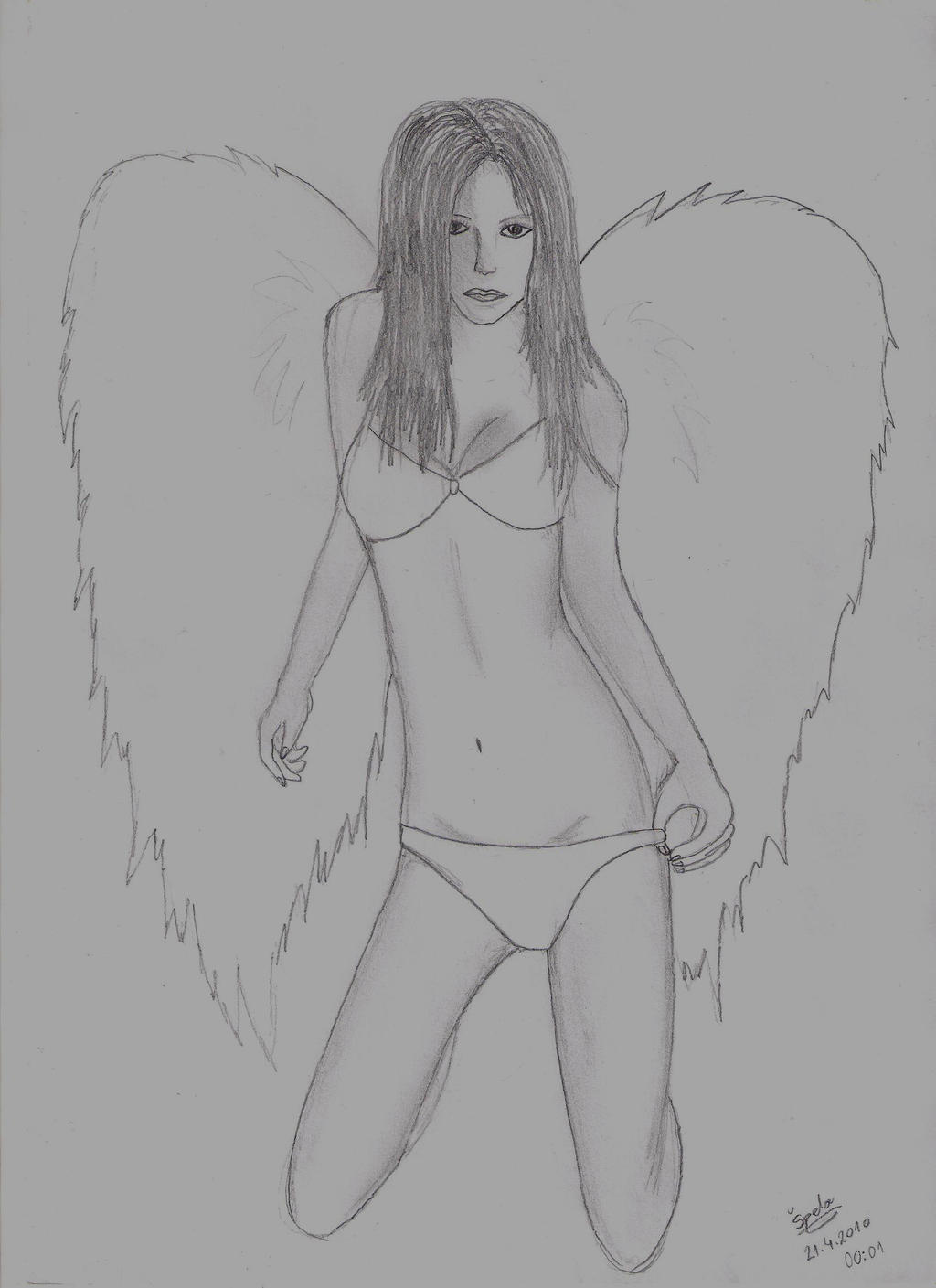 Sexy Angel By Spelahostinger On Deviantart