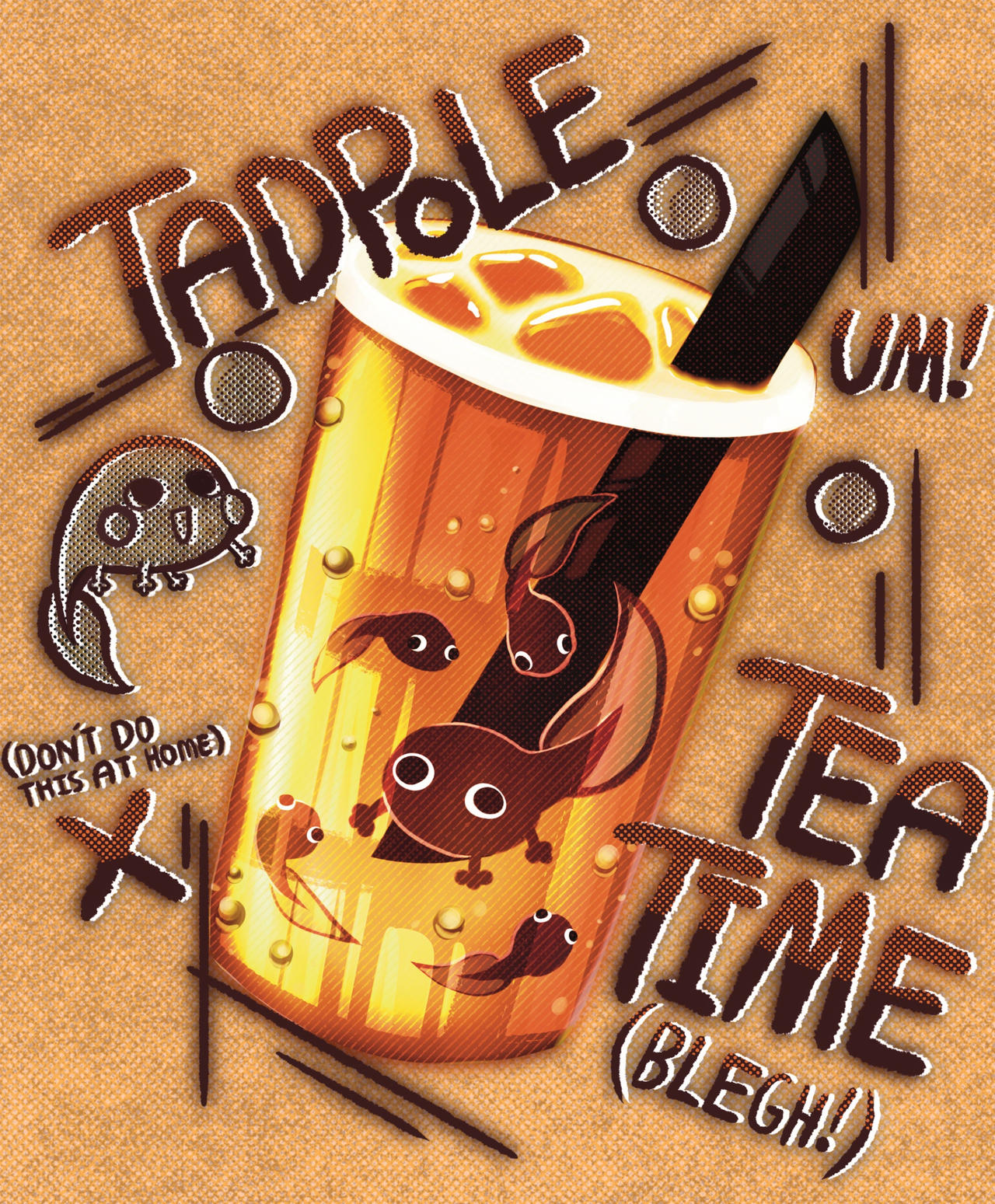 Tadpole Boba Tea by Ediebitty on DeviantArt Tadpole Boba Tea by Ediebitty on DeviantArt