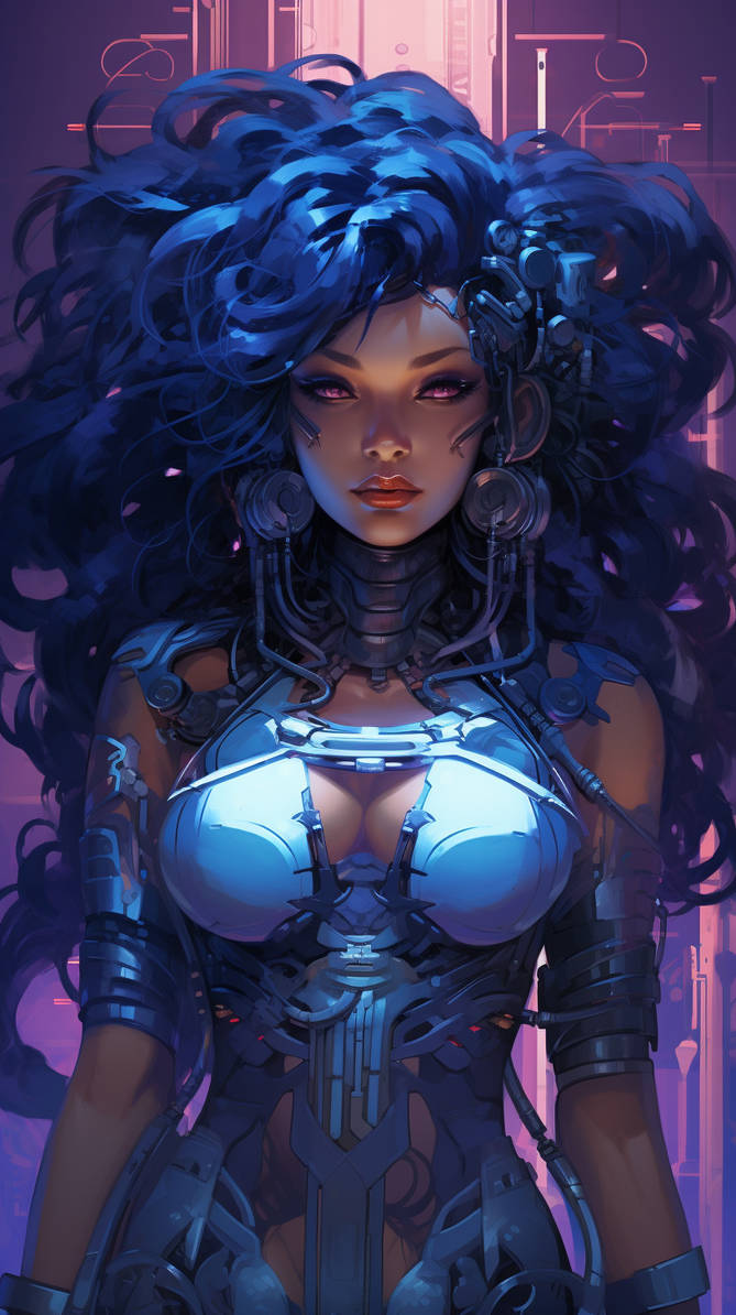 Kristalen Comics Mecha African Woman Dark Skin Lig By Kristalenaiuniverse On Deviantart