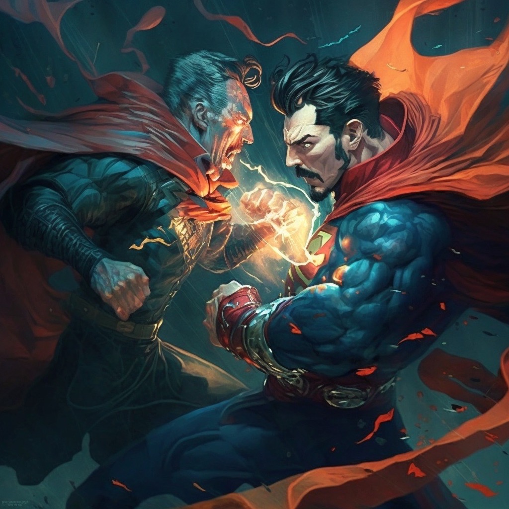 Doctor Strange vs Superman by ExnergyX on DeviantArt Doctor Strange vs Superman by ExnergyX on DeviantArt