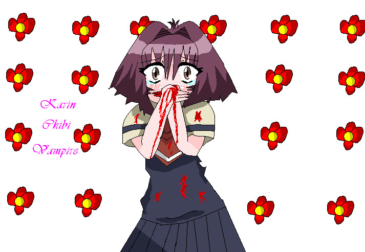 Karin Chibi Vampire By Kaliyahlovesanime404 On Deviantart