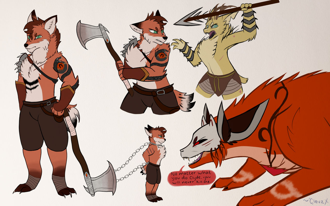 Clyde Updated Design By Clevzx On Deviantart