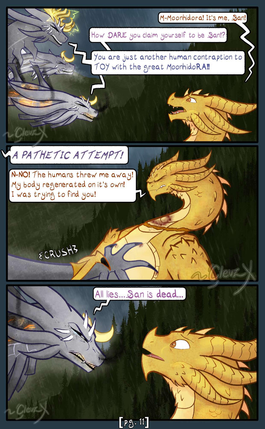 Rebirth Pg 11 By Clevzx On Deviantart