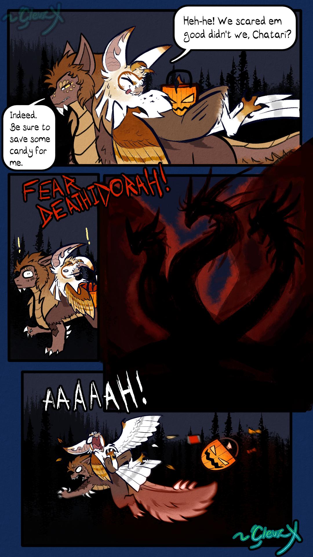 A Good Scare Pg1 By Clevzx On Deviantart