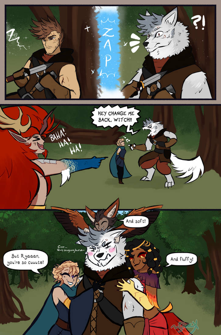 Hybrids Shortsfluffy Pg2 By Clevzx On Deviantart