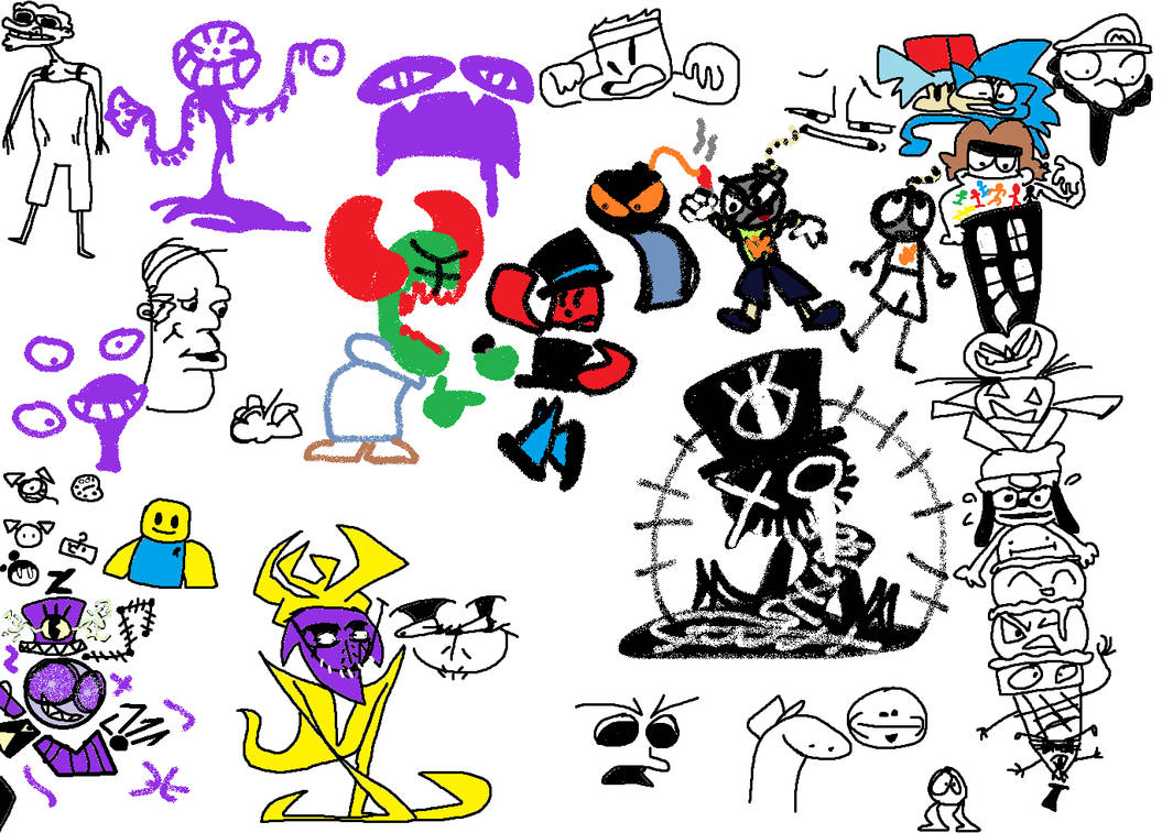 2021 Doodles By Voxelizedbits On Deviantart