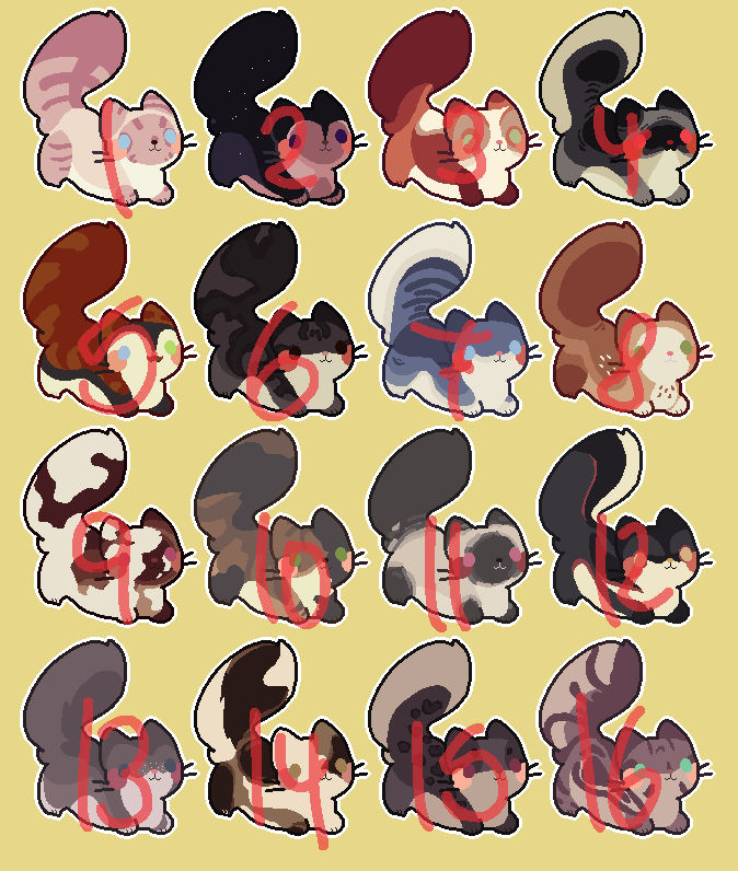 Flatsale Big Adopt Batch Open By Lynxs Adopts On Deviantart