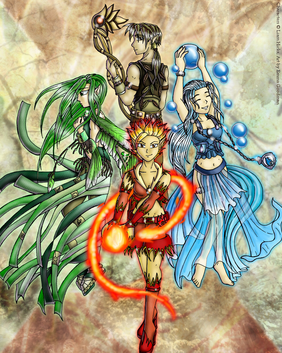 Anime Earth Elemental