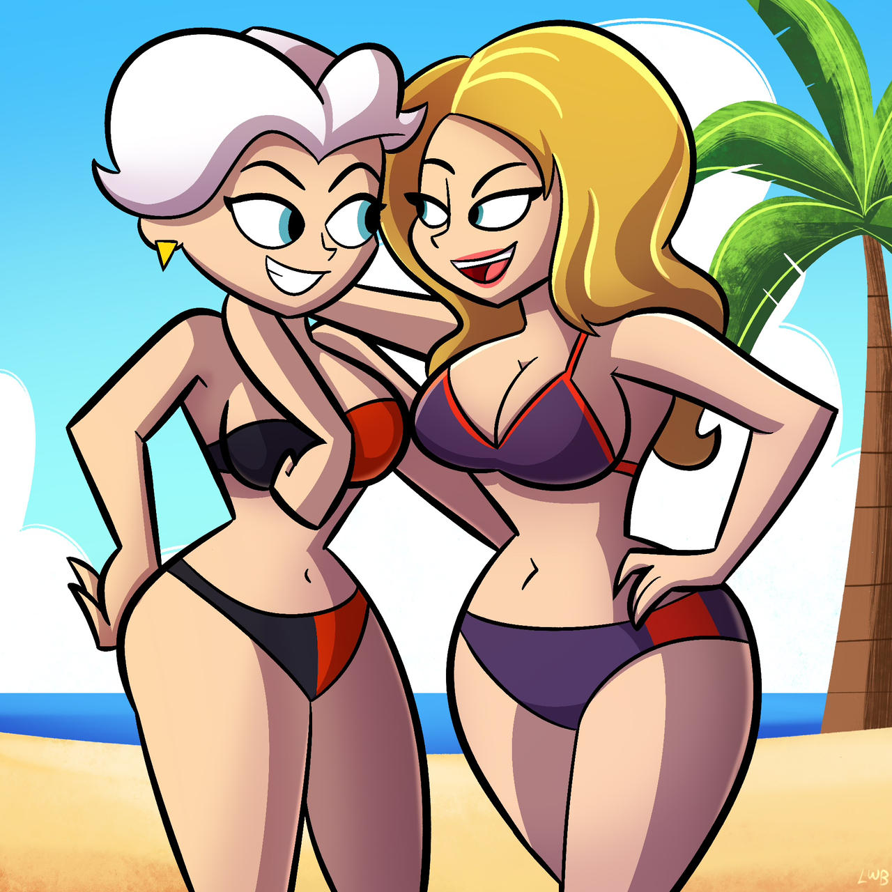 Jade Wilson And Officer Jaffe By Lolwutburger On Deviantart