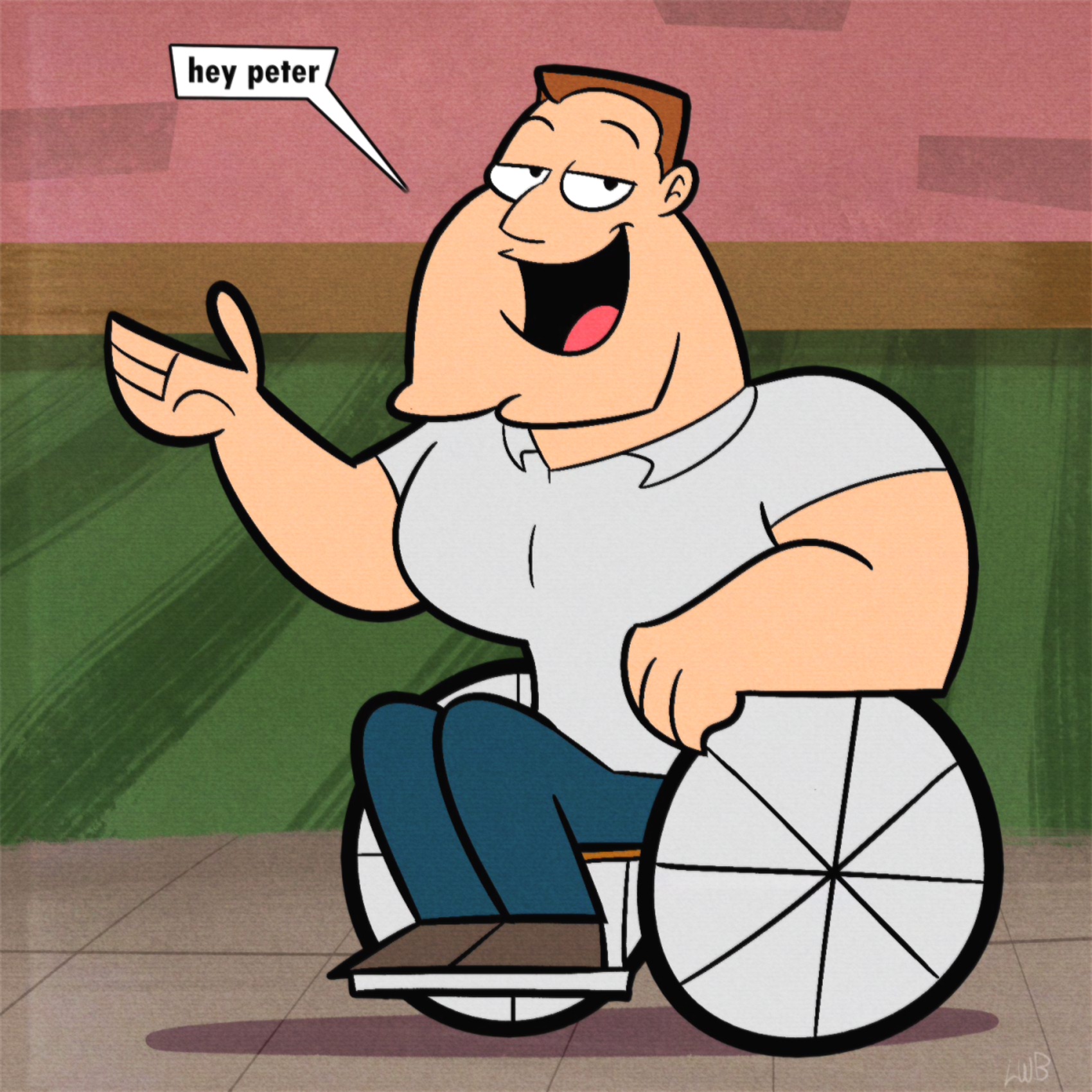 Joe Swanson by Lolwutburger on DeviantArt Joe Swanson by Lolwutburger on DeviantArt
