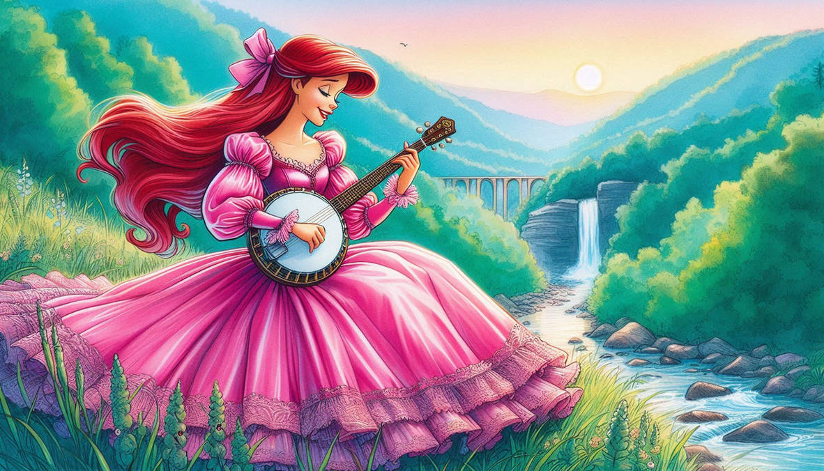 Ariel plays Cumberland Gap (Clawhammer Banjo) by SpongebobNintendo20 on ... Ariel plays Cumberland Gap (Clawhammer Banjo) by SpongebobNintendo20 on ...