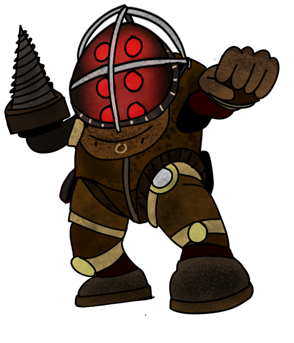 Big Daddy Bioshock By Cheddarbbq On Deviantart
