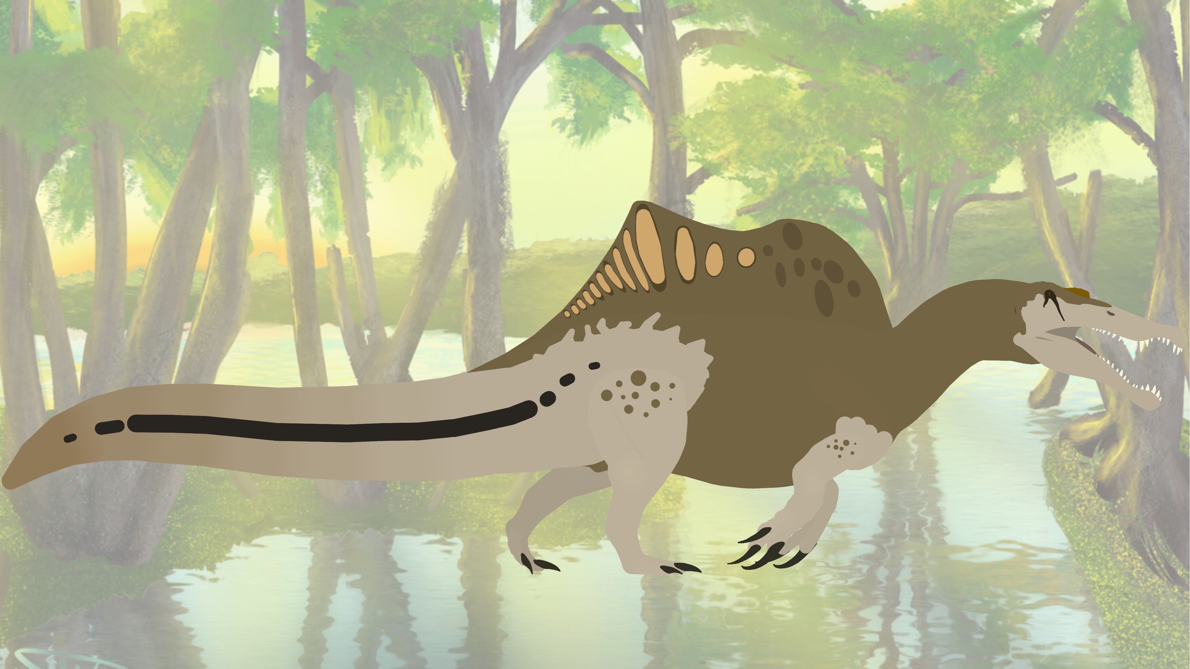 Dinovember Day 13 - Spinosaurus by RexArtistry on DeviantArt Dinovember Day 13 - Spinosaurus by RexArtistry on DeviantArt