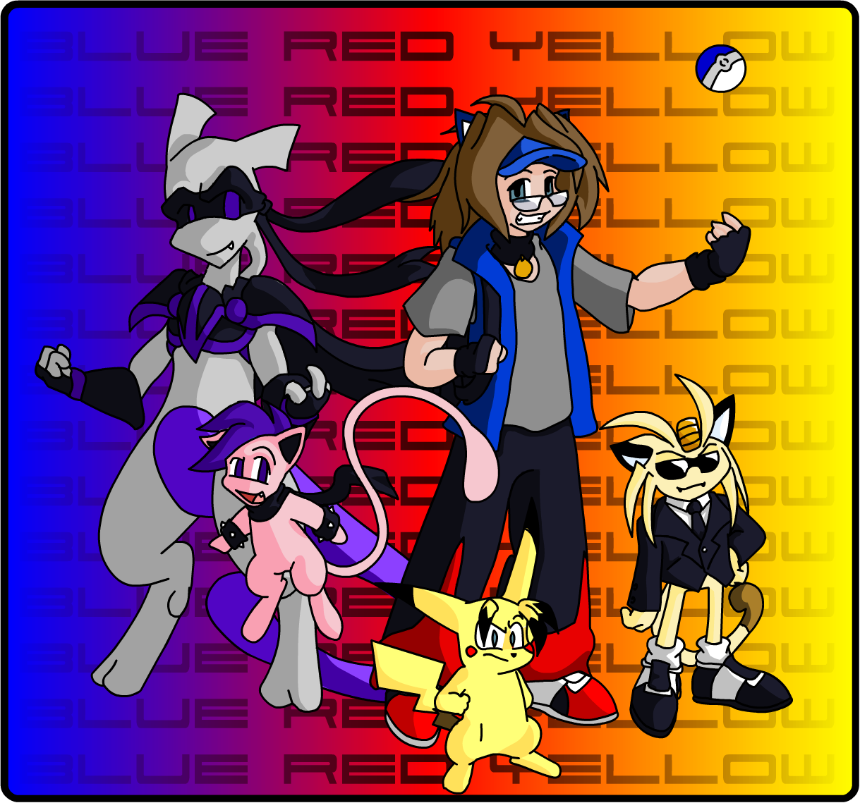 Old school Pokemon party by streakhc on DeviantArt
