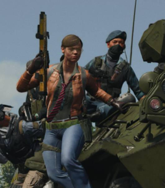 Call Of Duty Cold War Helen Park Skin Handler By Shov Energy On