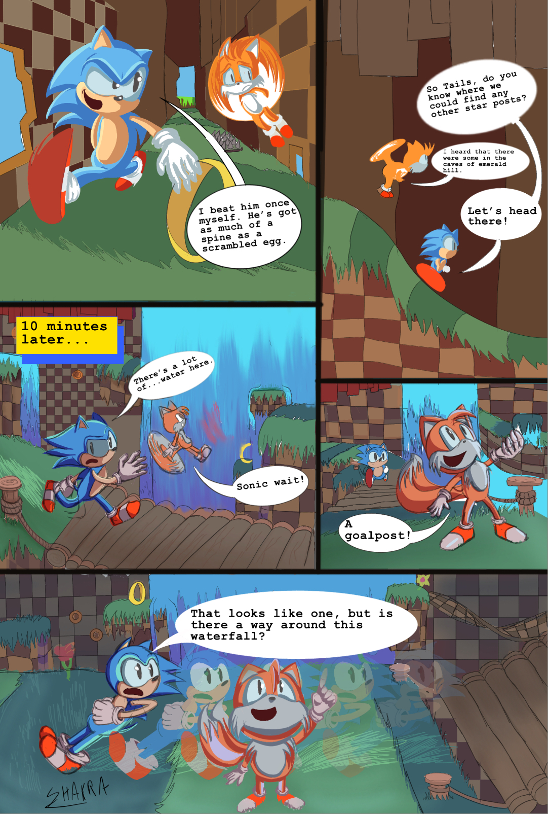 Sonic To Surge Tg Tf Pg 2 By Oceanao On Deviantart