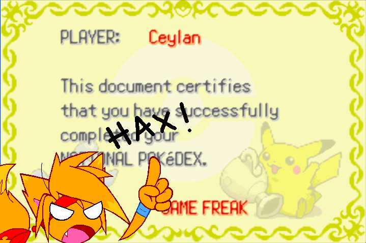 Pokemon Diploma by Shadow90 on DeviantArt