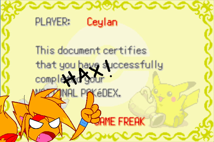 Pokemon Diploma by Shadow90 on DeviantArt