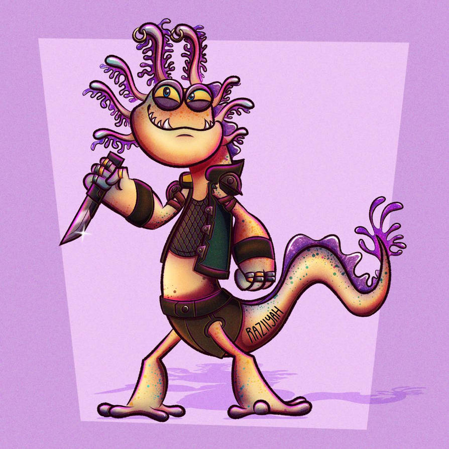 Kryll From My Dad The Bounty Hunter By Raziyah On Deviantart