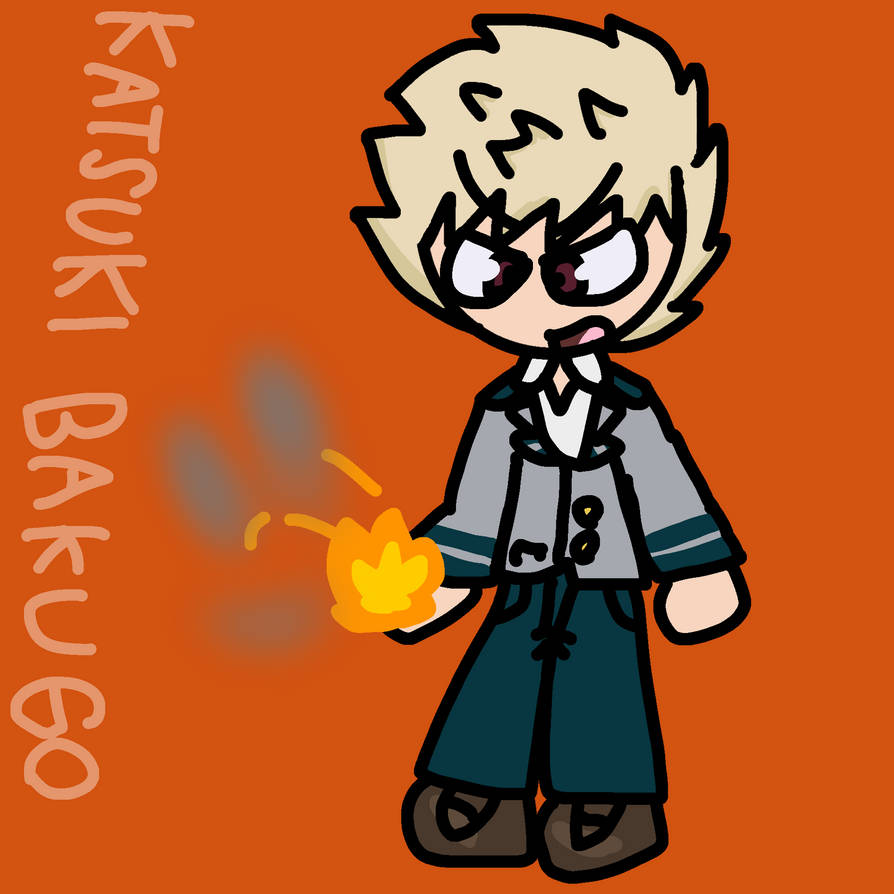 Bakugou Fanart By Pillowtpot12345 On Deviantart