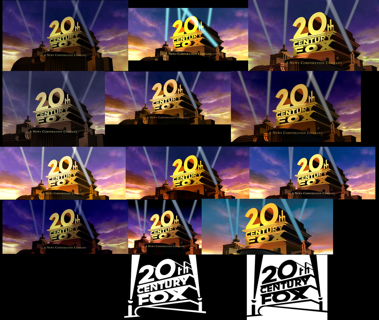 20th Century Fox logo 1994 Remakes V2 by Spongekid7 on DeviantArt 20th Century Fox logo 1994 Remakes V2 by Spongekid7 on DeviantArt
