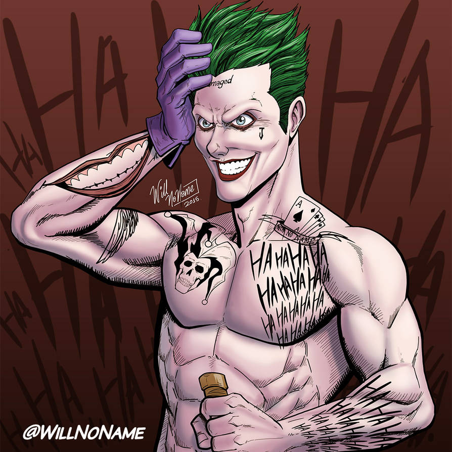 The Joker Jared Leto By Willnoname On Deviantart