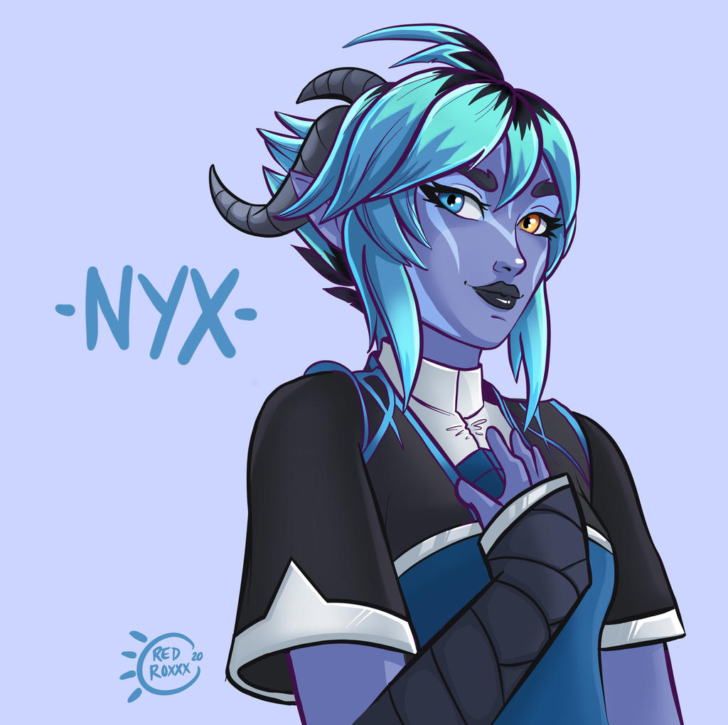 Nyx Fanart By Red Zephyr On Deviantart
