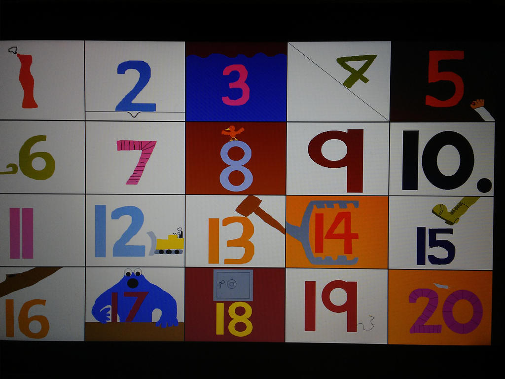 Sesame Street: Number Elimination by martin4991 on DeviantArt Sesame Street: Number Elimination by martin4991 on DeviantArt
