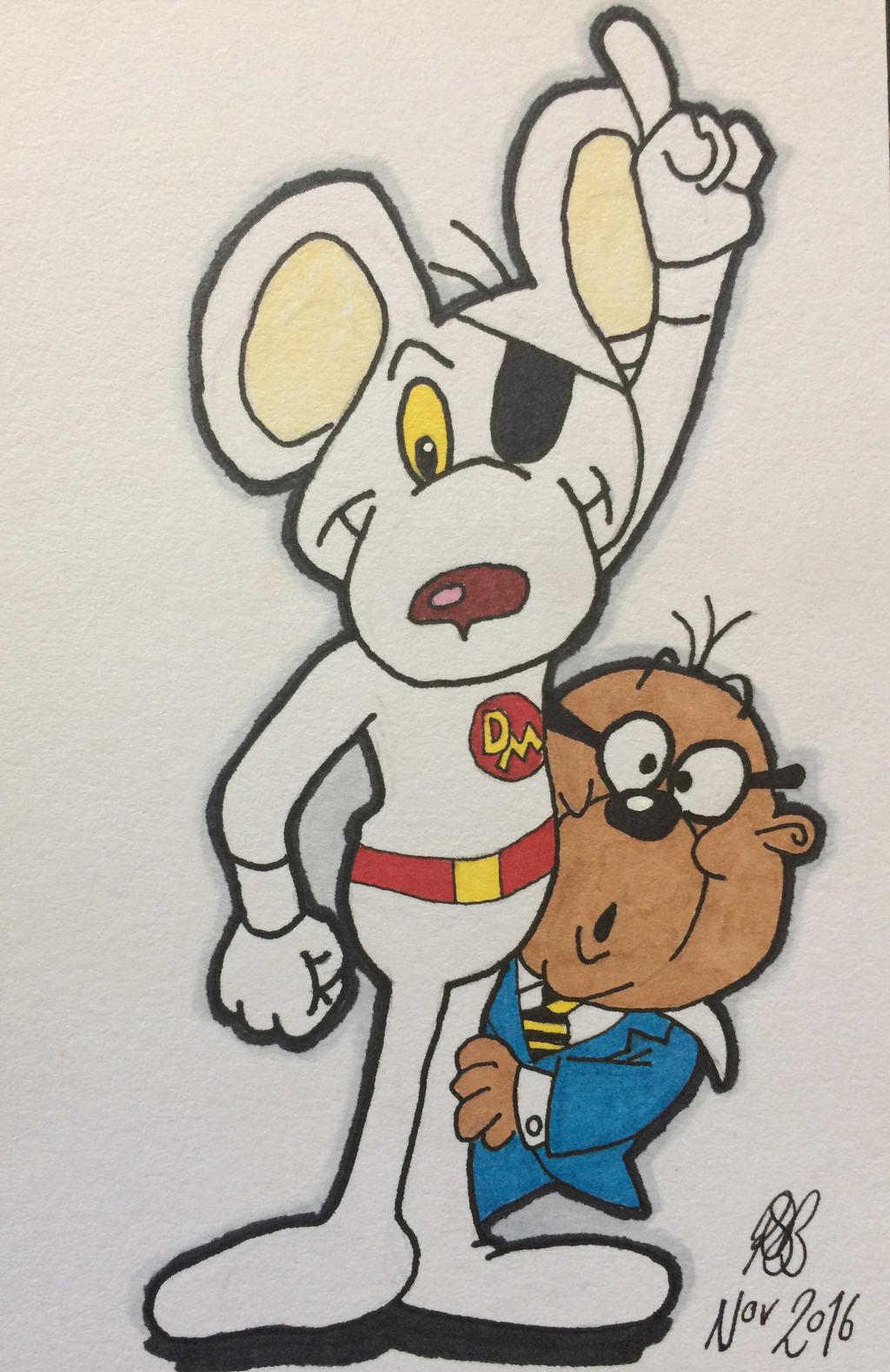 Danger Mouse Penfold By Thevyperzpit On Deviantart