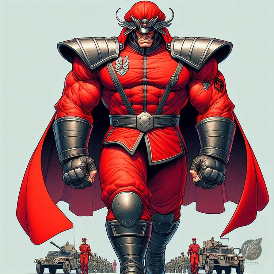 M Bison Street Fighter By Gallerybrisart On Deviantart