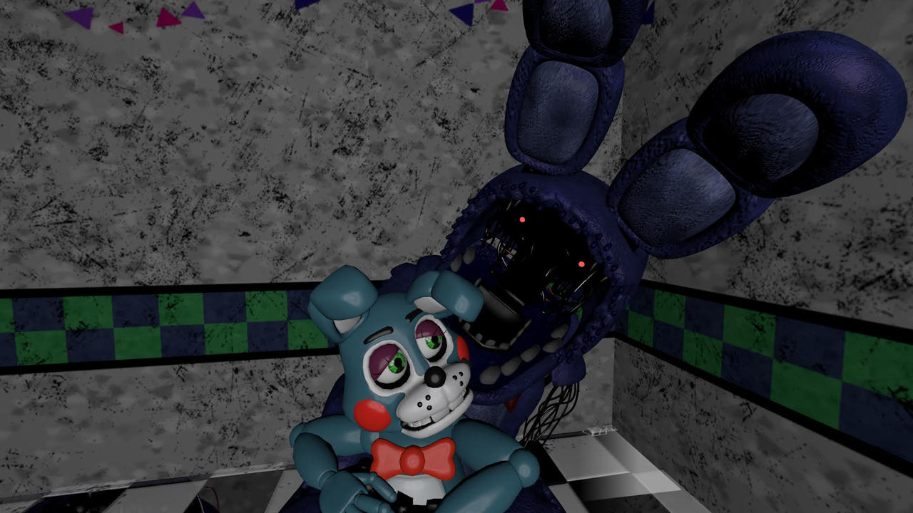Withered Bonnie X Toy Bonnie Dont Go And Leave Me By Randomfnaffan1 On Deviantart
