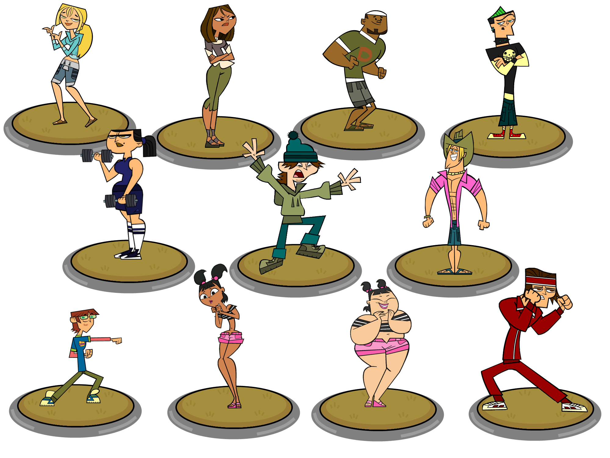 My Universe Total Drama Killer Bass By Miraculousthomasfan On Deviantart