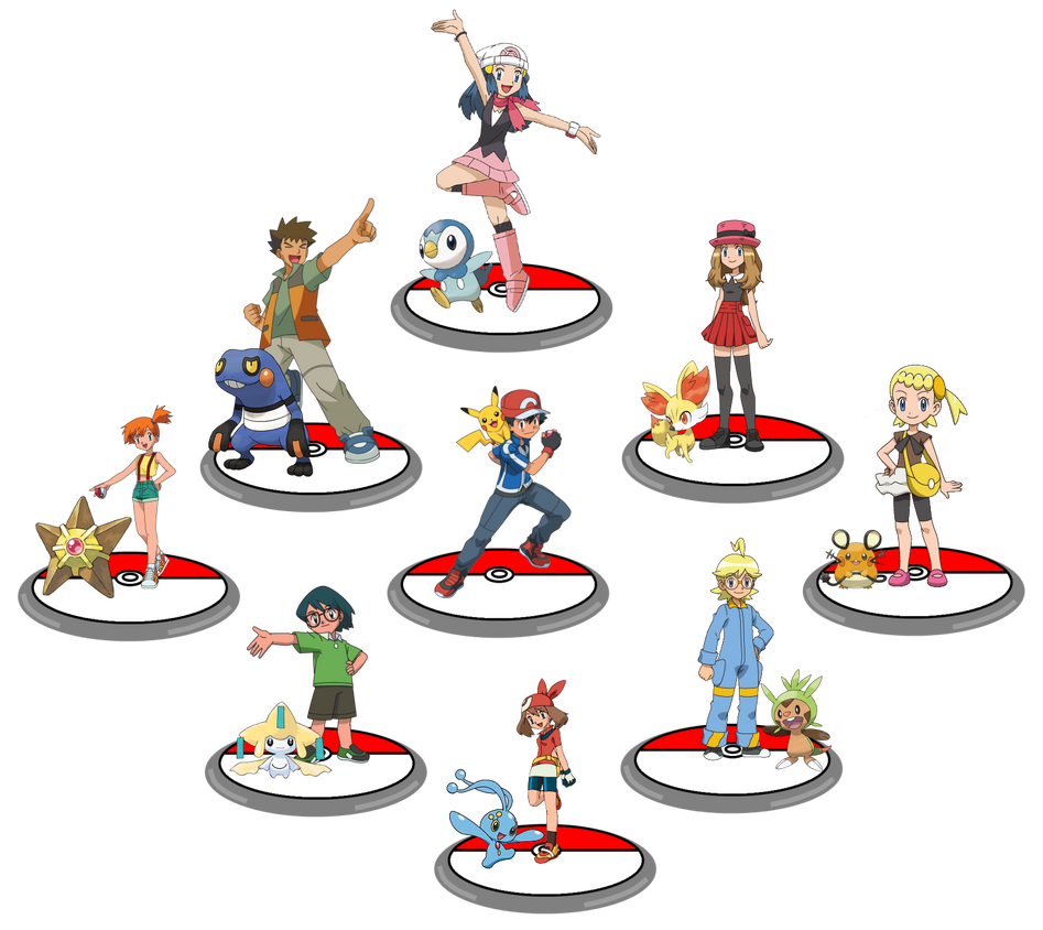 My Universe Pokemon Heroes By Miraculousthomasfan On Deviantart