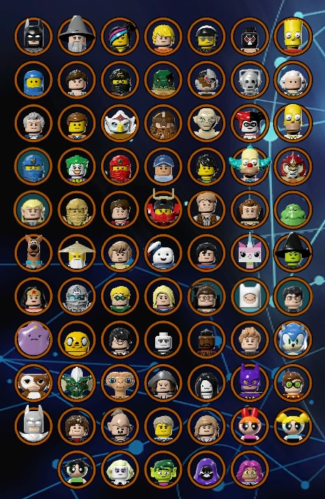 LEGO Dimensions Character Grid by Peter-the-Gamer1992 on DeviantArt LEGO Dimensions Character Grid by Peter-the-Gamer1992 on DeviantArt