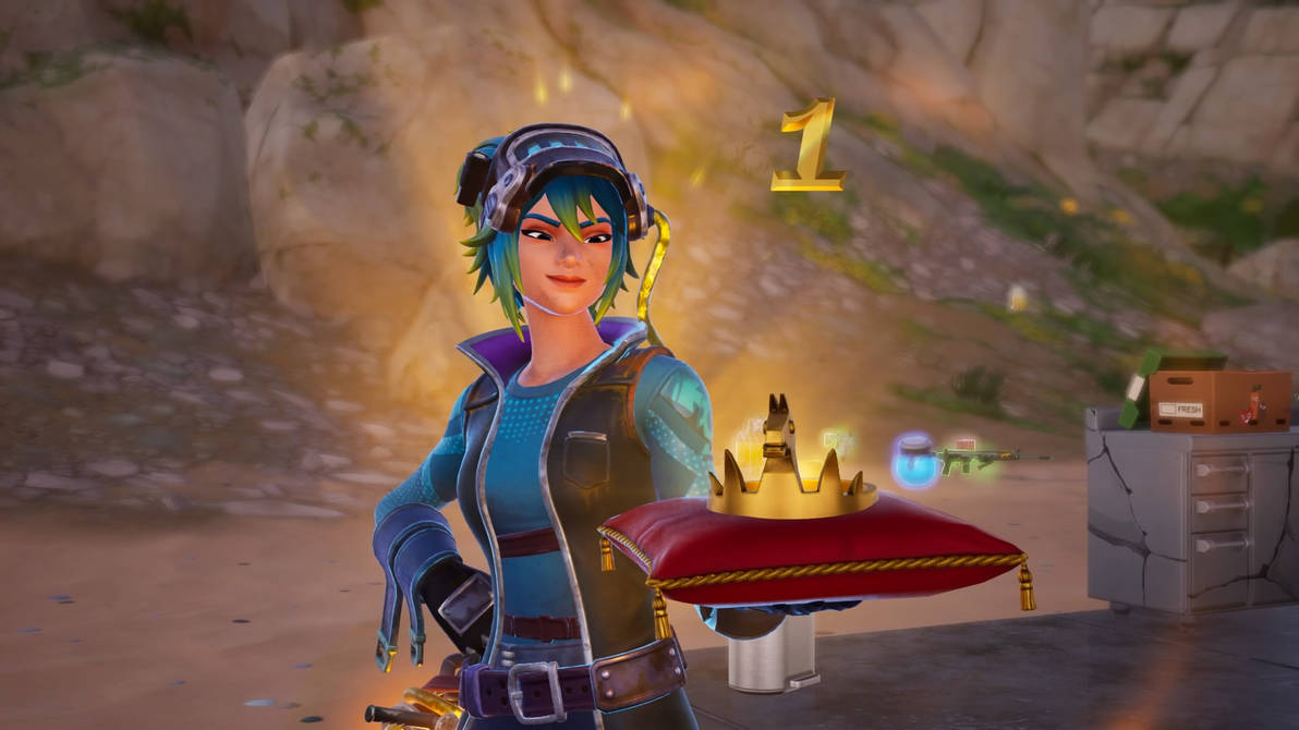 Fortnite Machinist Crowned Victory 1 By Miraculousthomasfan On Deviantart