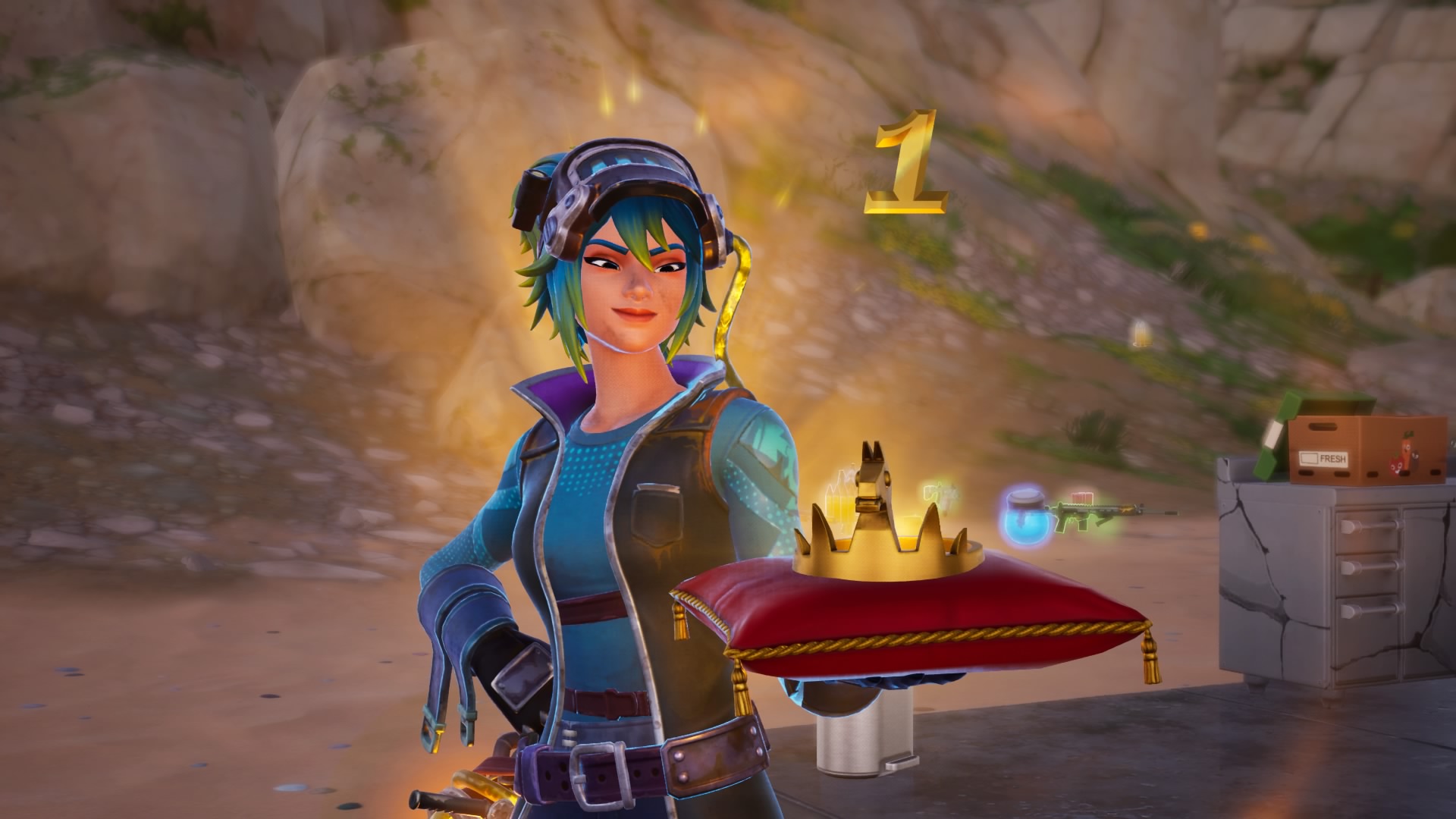 Fortnite Machinist Crowned Victory 1 By Miraculousthomasfan On Deviantart
