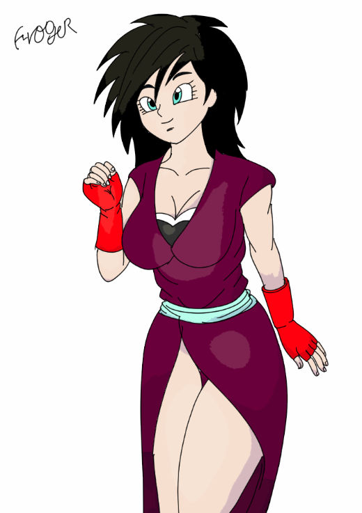 Saffy Female Sayian Oc By F4orger On Deviantart